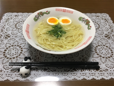 Shio ramen(salt flavoured ramen) noodles are easy to make at home.